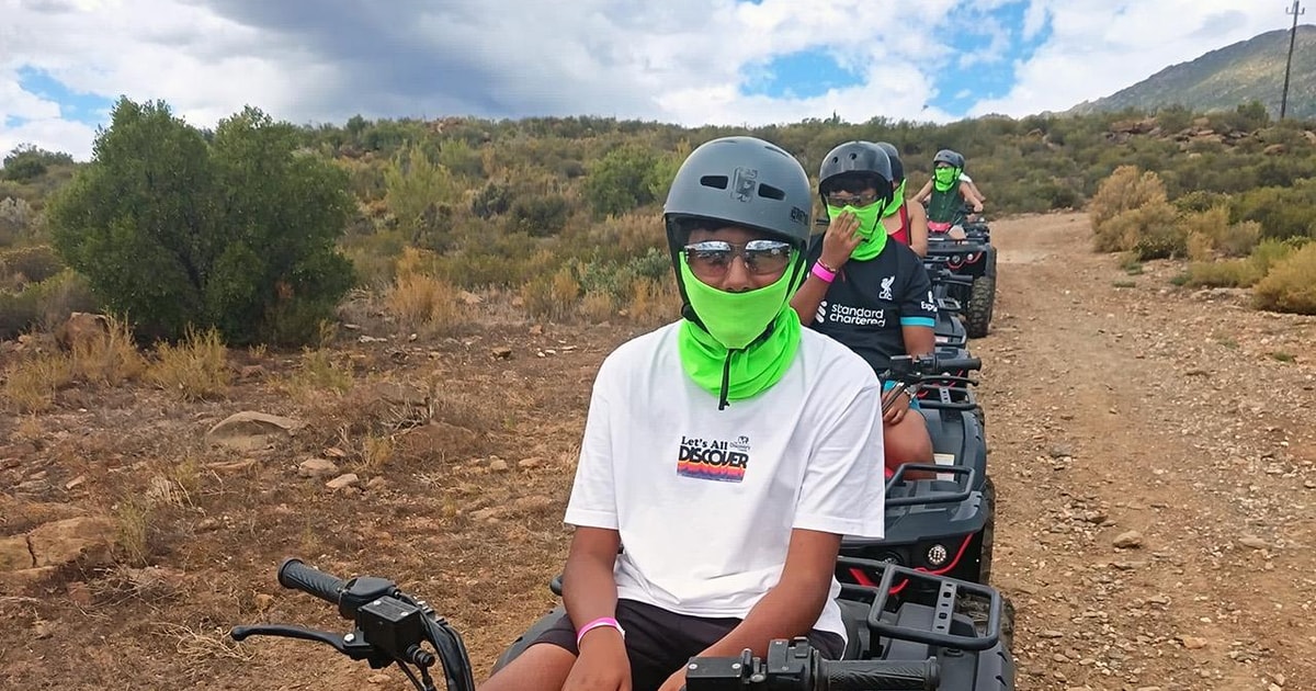 Montagu: Quad Bike Fun Ride at Leeuw Rivier Farm | GetYourGuide