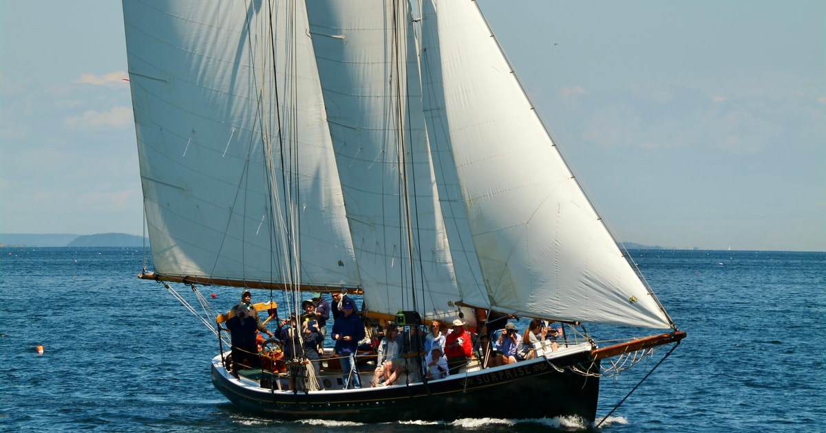Camden, Maine: Day Sails aboard Schooner Surprise | GetYourGuide