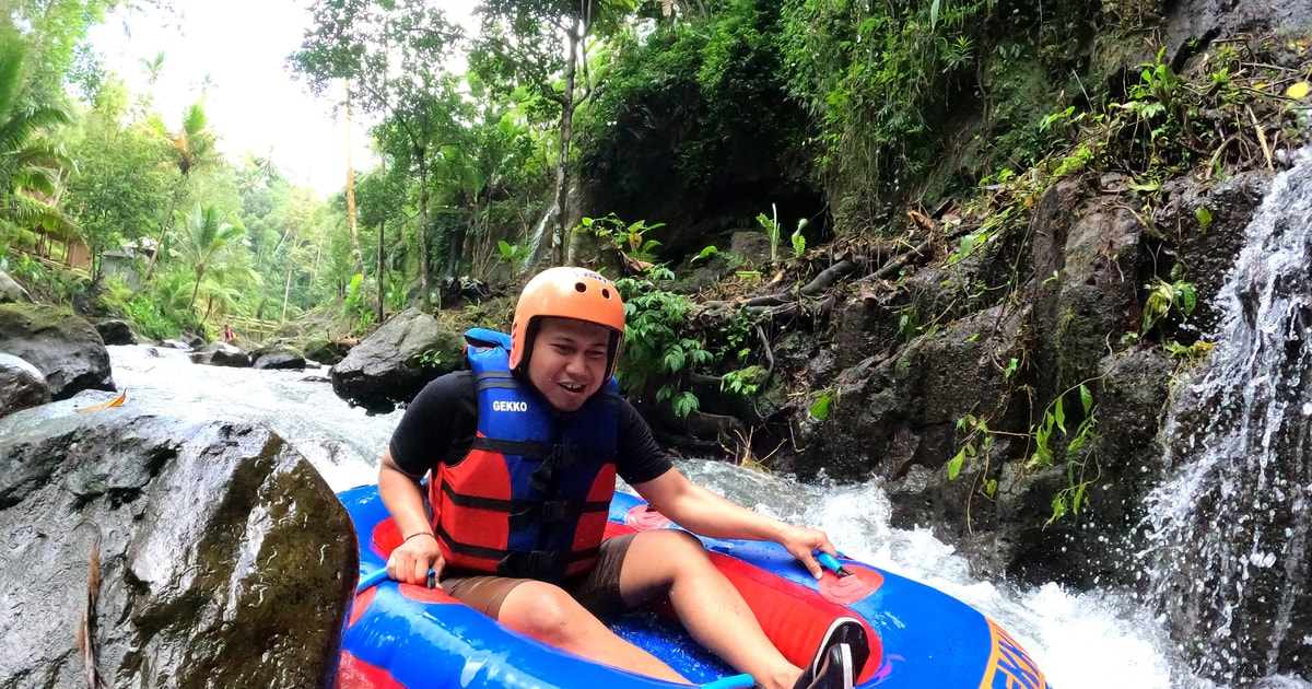 Ubud: Tubing Rafting Adventure, Rice Terrace And Tirta Empul | GetYourGuide