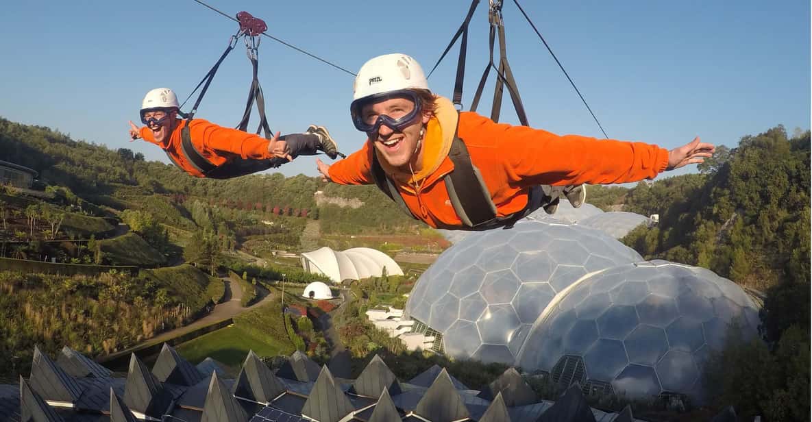 Cornwall: Eden Project Zip Wire Experience | GetYourGuide