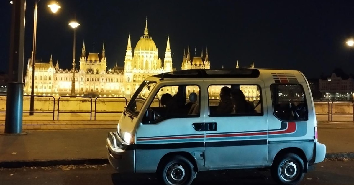 Budapest: Private Night Panorama Tour For 2 In Retro Minibus | GetYourGuide