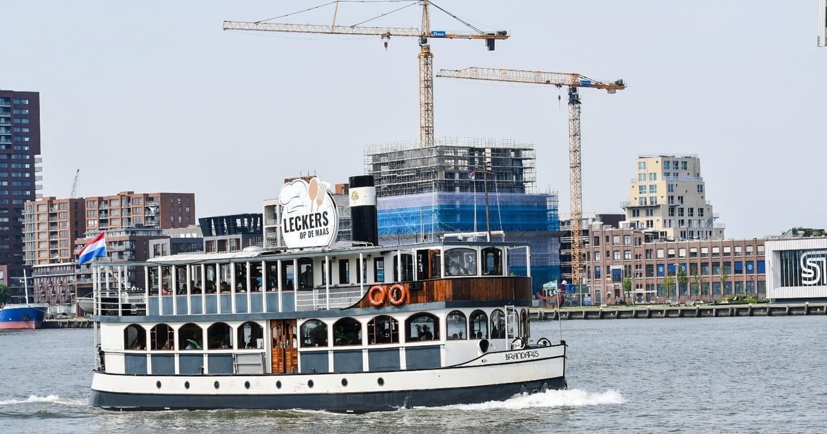 Rotterdam: 2,5 Uur Leckers Rondvaart en Buffet | GetYourGuide