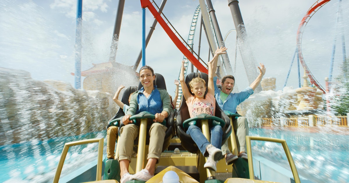 Salou: PortAventura, Ferrari Land, and Caribe Aquatic Entry | GetYourGuide