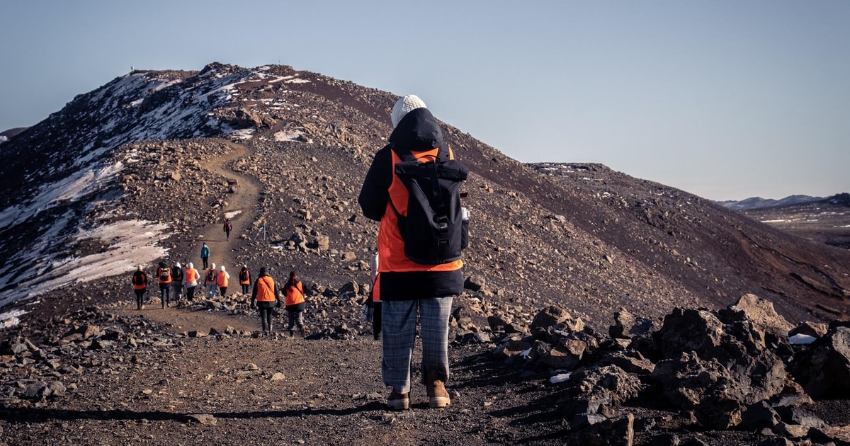 Reykjavík: vulkaanuitbarsting en wandeltocht door Reykjanes | GetYourGuide