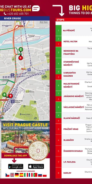 Prague: Big Bus Hop-on Hop-off Tour and Vltava River Cruise | GetYourGuide