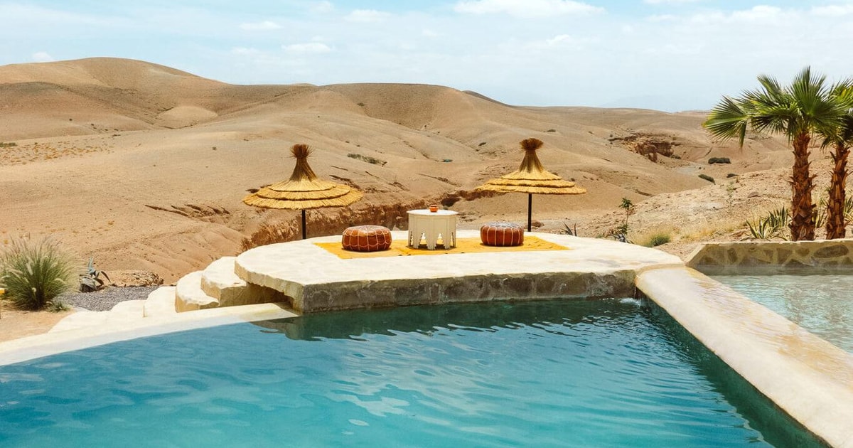 Marrakech: Day Pass in The Desert, swimming pool and lunch | GetYourGuide