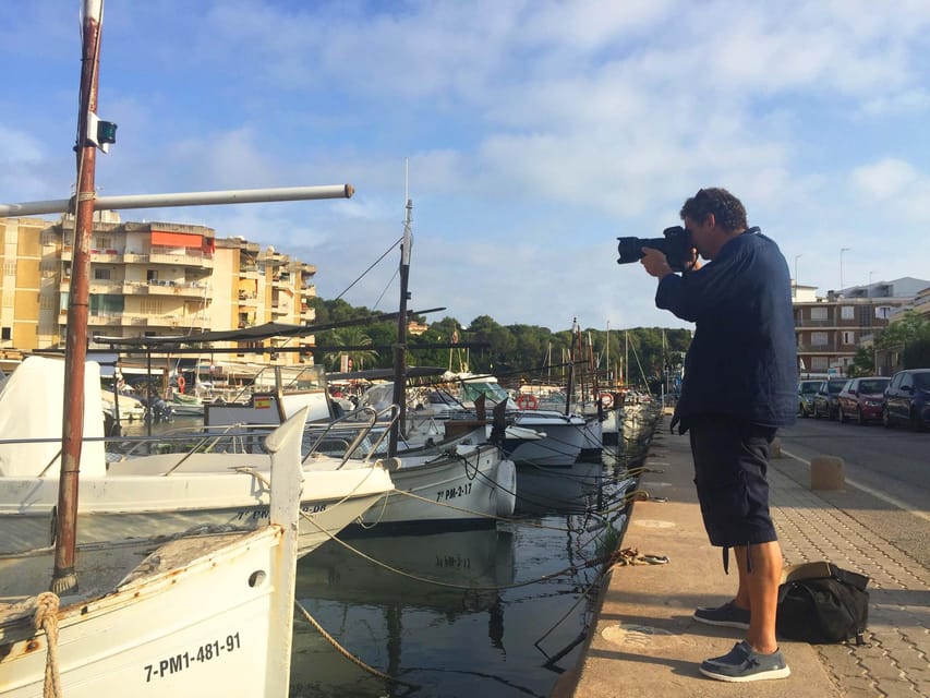 Photo workshop in the port of Porto Cristo | GetYourGuide