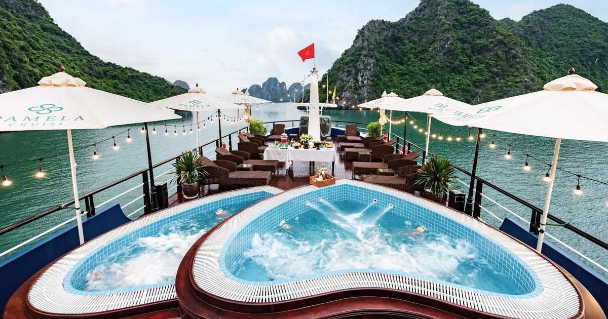 Ha Long Bay Luxury Tour Swimming Pool 7.5 Hour Itinerary | GetYourGuide