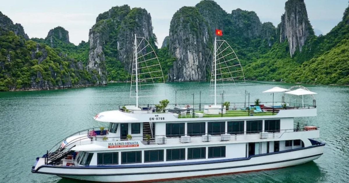 Au départ de Ha Long : croisière luxueuse de 6 heures dans la baie d ...