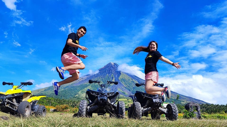 Albay Philippines: Mayon ATV Adventure with Private Shuttle | GetYourGuide