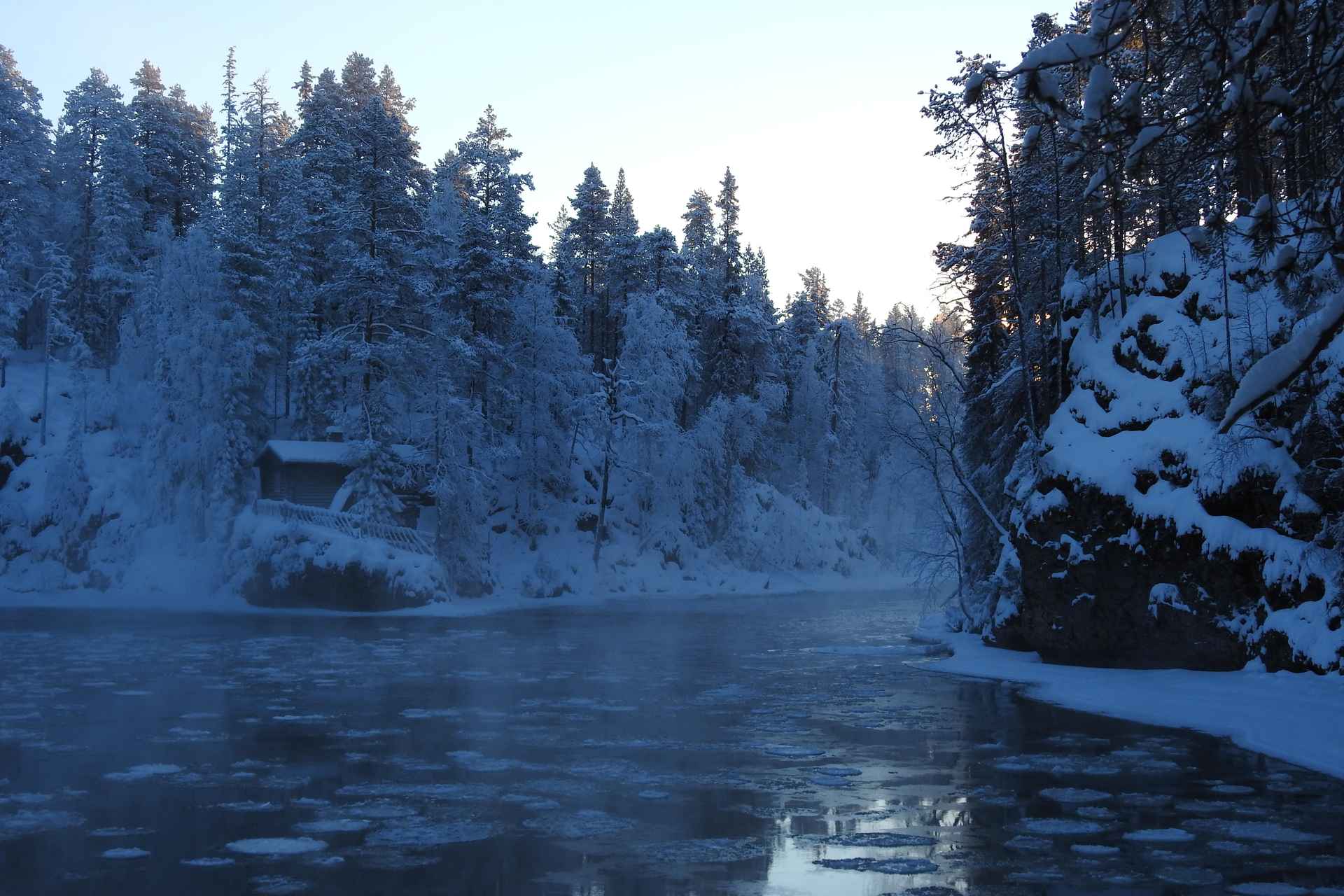 Rapide del Parco Nazionale Oulanka con Ciaspole: Avventura nella Natura ...