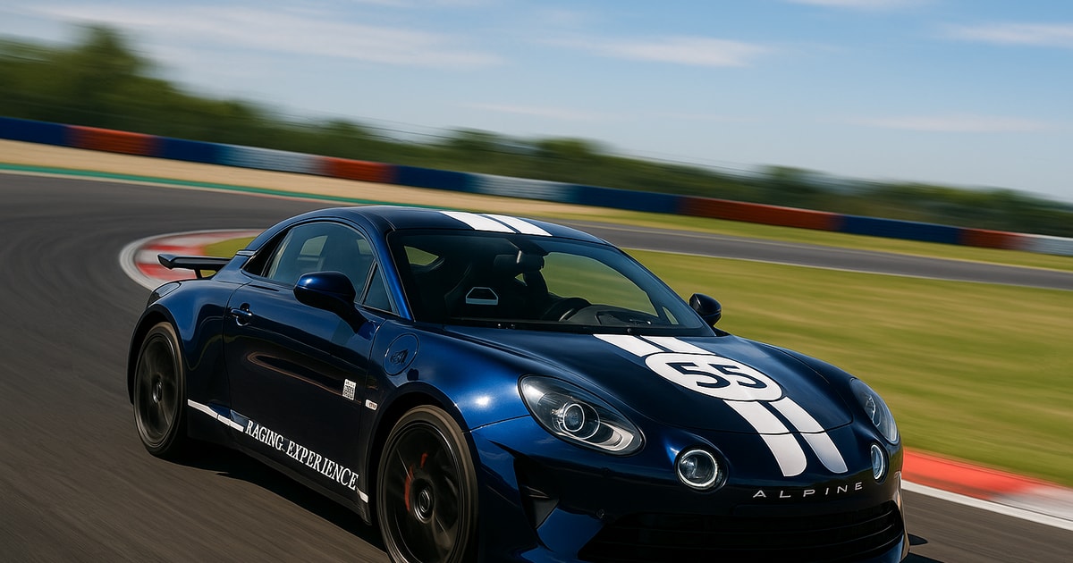 Pilota treniņš ar Alpine A110S Var trasē – 5 apļi | GetYourGuide