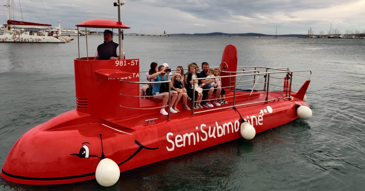 Split: 45-minütige halbtauchende U-Boot-Fahrt | GetYourGuide
