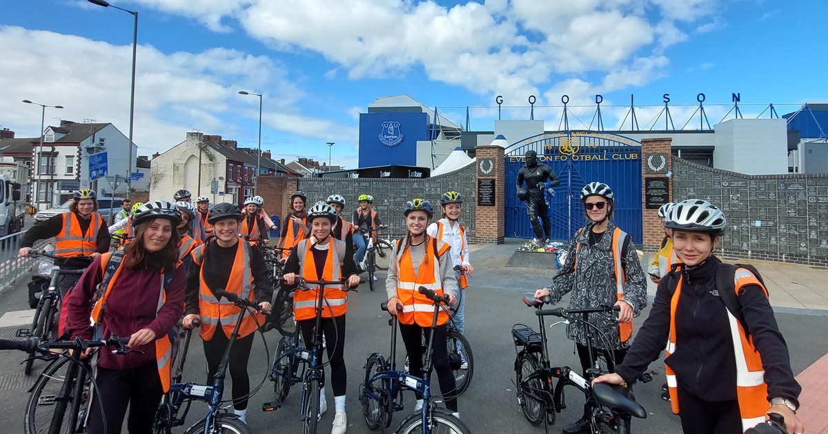 Liverpool: Football Stadiums Ebike Tour | GetYourGuide