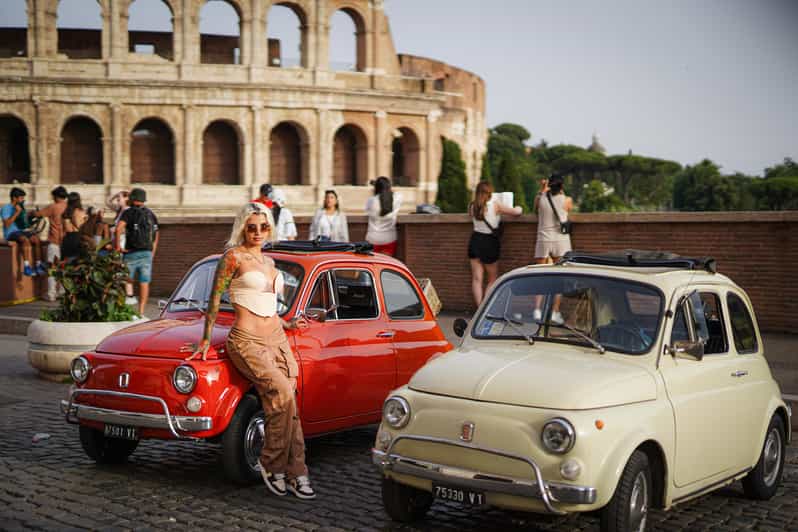 Vintage Fiat500 car Tour by Professional Photographer | GetYourGuide