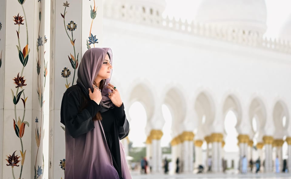 Professional Photoshoot at Sheikh Zayed Mosque | GetYourGuide