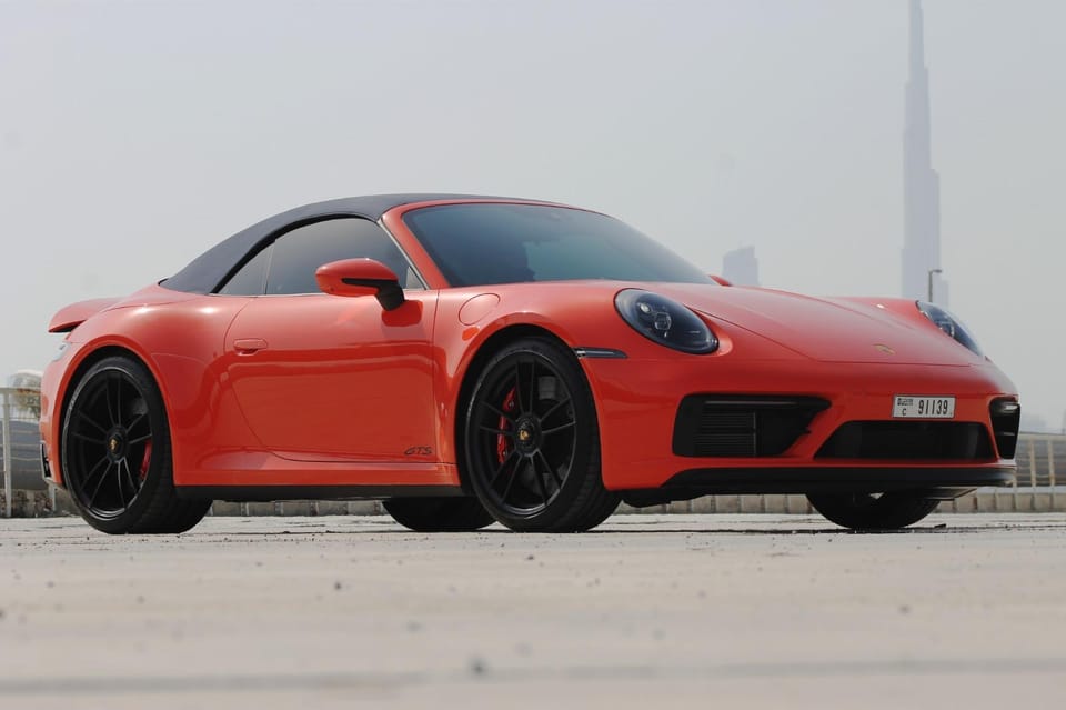 Dubai: Porsche 911 2023 One Day Self Drive | GetYourGuide