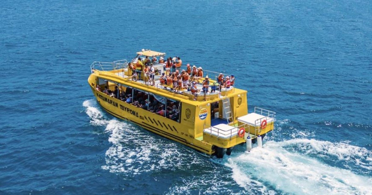 Santa Marta: Boat between El Rodadero and Bahia Concha Beach | GetYourGuide