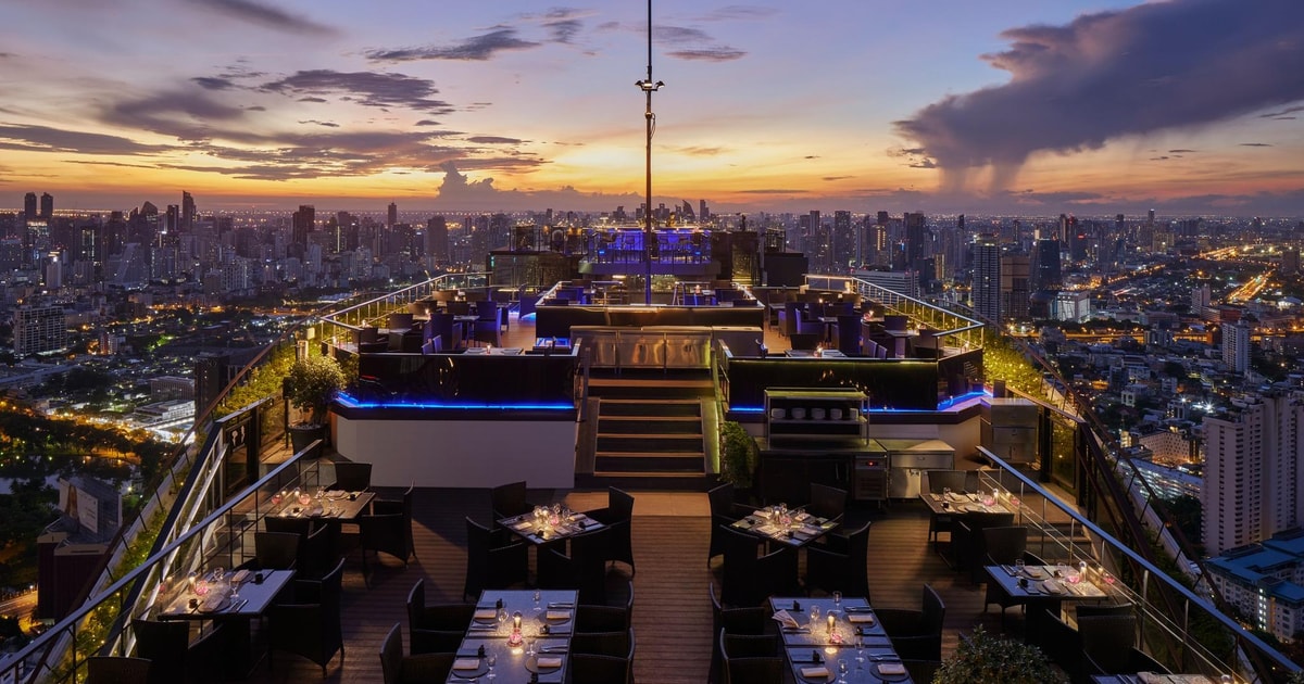 Bangkok: Vertigo Rooftop Banyan Tree F&B Packages | GetYourGuide