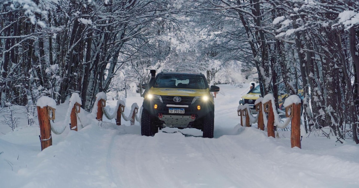 Ushuaia: 4x4 Offroad: Lago Escondigo und Fagnano – Winter | GetYourGuide