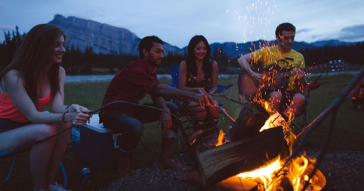 Banff: REMOTE Campfire Experience with Evening Walk - 2hrs | GetYourGuide