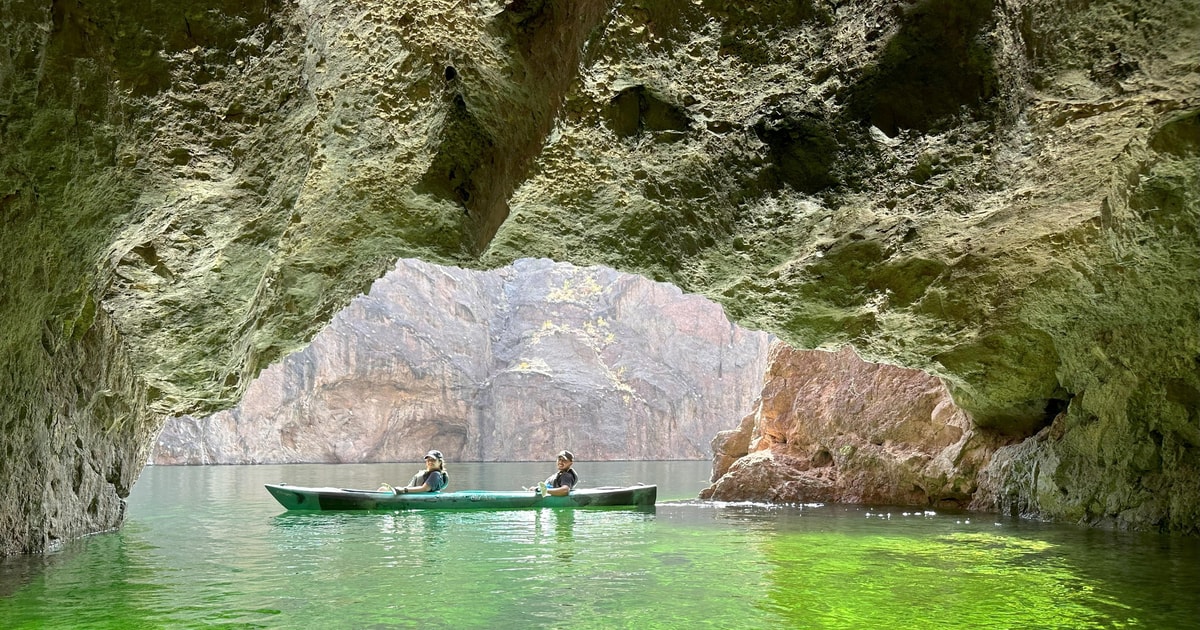 Las Vegas: Emerald Cave Kayak Tour from Willow Beach | GetYourGuide