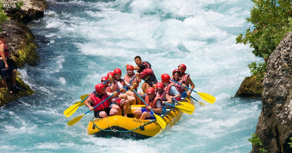 Fethiye: Dalaman River Rafting Tour with Lunch | GetYourGuide