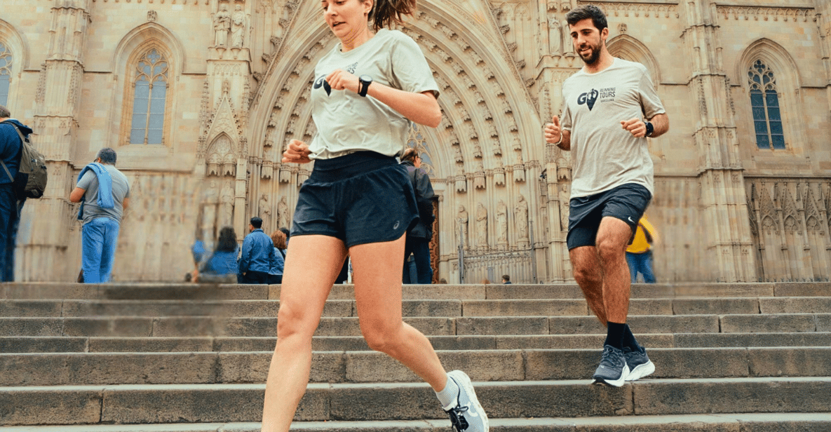 Barcelona: Historic Center Running Group Tour | GetYourGuide