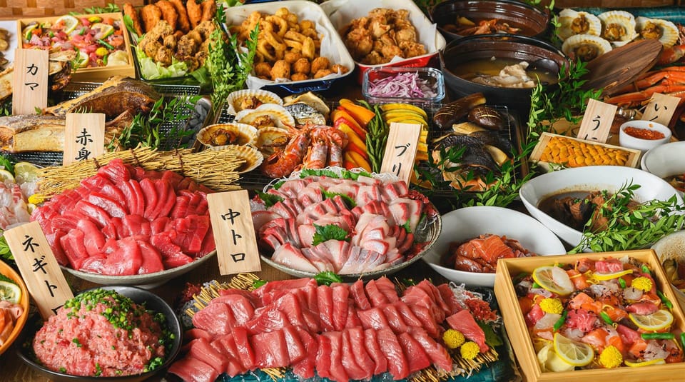 Tokyo Seafood Buffet Restaurant-Iroha, måltid & tunfiletering ...