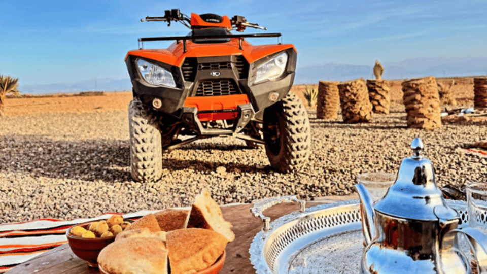 Marrakech: Quad biking sunset in the Palmeraie with tea | GetYourGuide