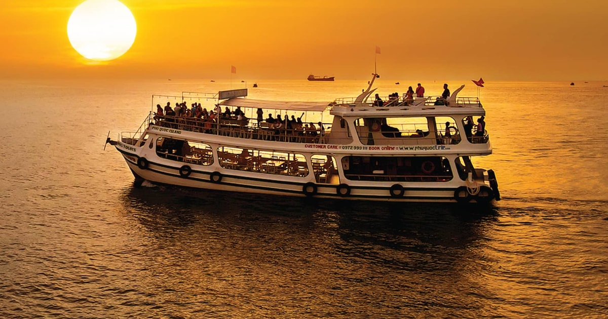 Phu Quoc: Sunset with Night Squid Fishing & Dinner | GetYourGuide