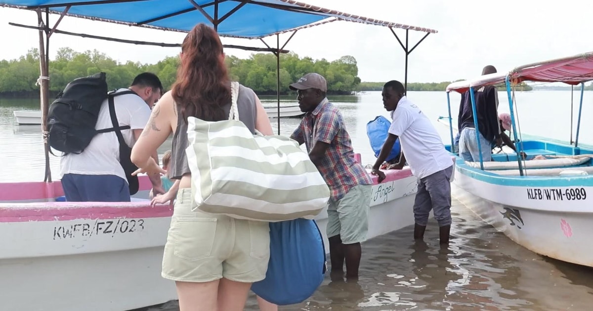Von Diani Beach aus: Funzi Island Ganztagesausflug mit Mittagessen ...