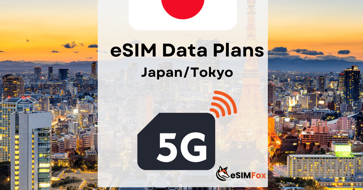 Tokyo: eSIM Internet Data Plan for Japan high-speed | GetYourGuide