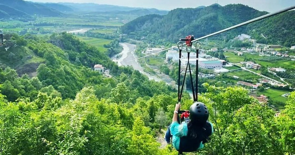 Tirana Zip Line: Die längste Zip Line auf dem Balkan | GetYourGuide