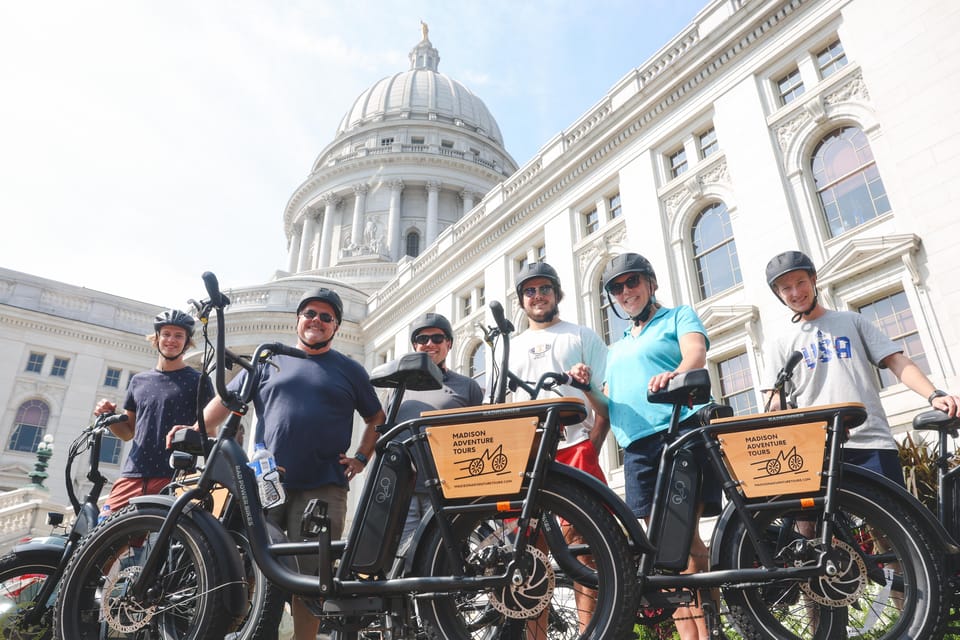 Madison Wisconsin: Guided Downtown eBike Tour | GetYourGuide
