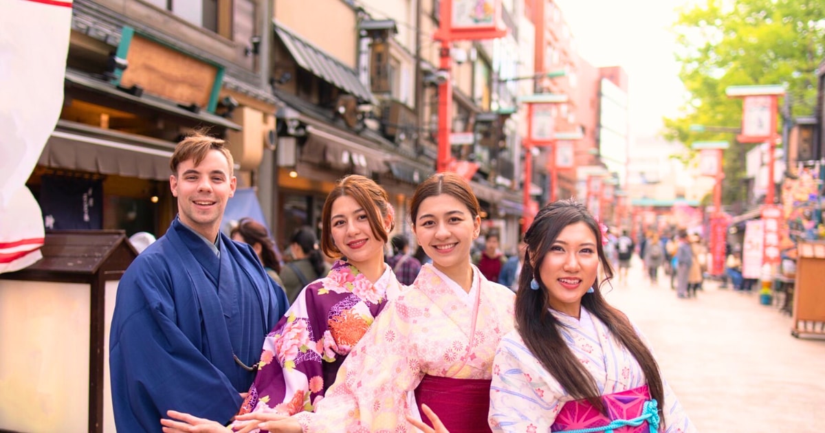 Tokyo: Fall Kimono Experience with Free Photo in Asakusa | GetYourGuide