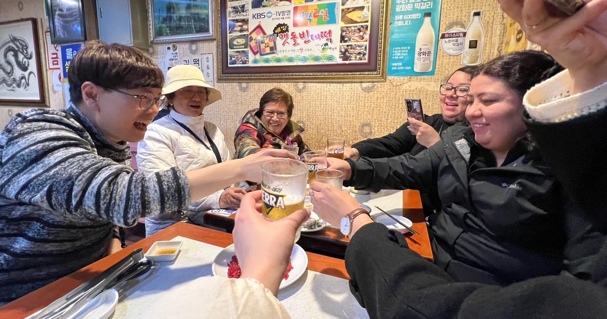 Seoul: Fearless Foodie Gwangjang Market Food Adventure | GetYourGuide