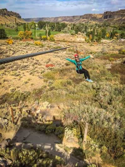 Twin Falls: Zip Line Tour | GetYourGuide