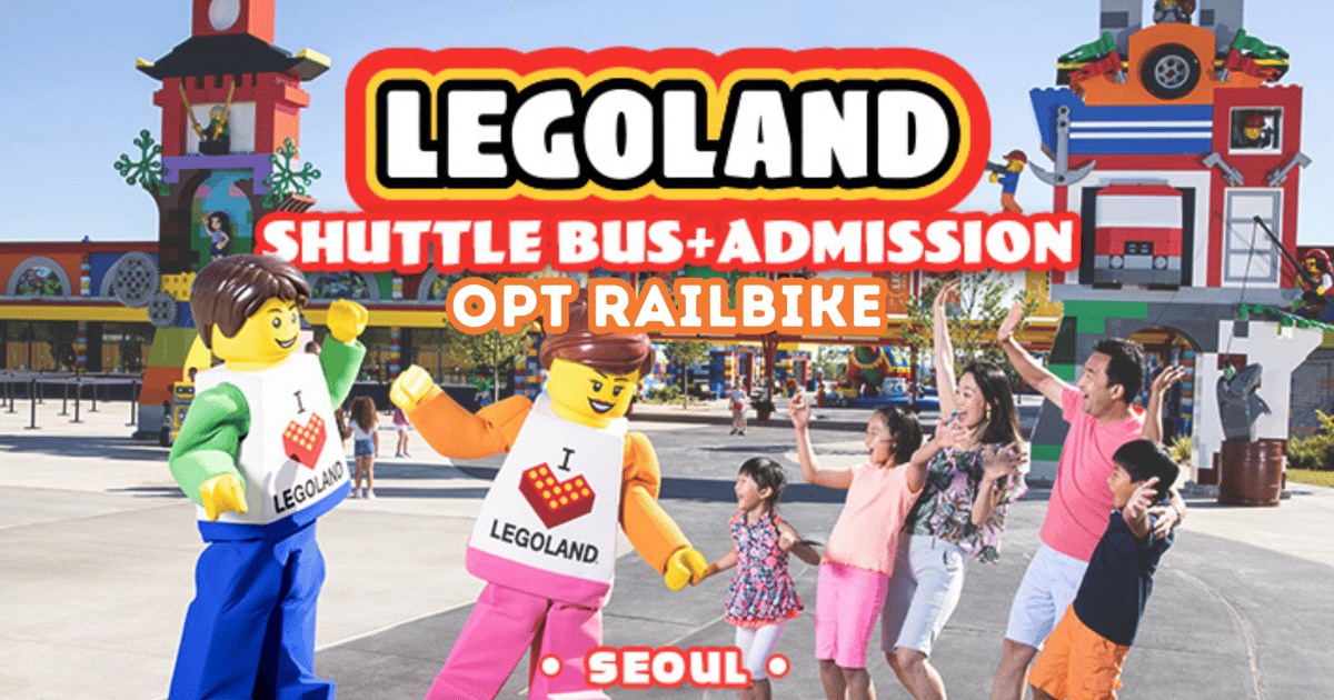 Seoul: LEGOLAND Admission with Transport (Optional Railbike) | GetYourGuide