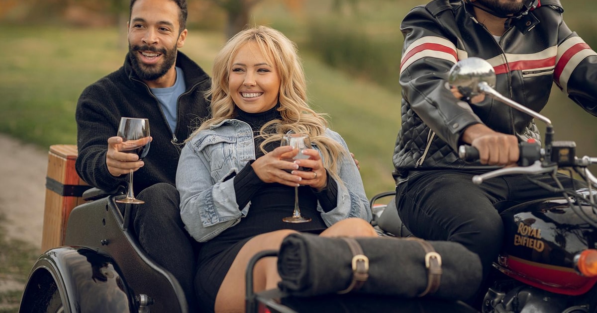 Paso Robles: Zonsondergang bij de wijngaarden Zijspan Wijnavontuur ...