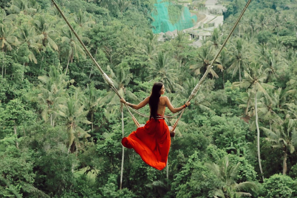 Ubud: Terase de orez, pădure de maimuțe și cascadă - excursie de o zi ...