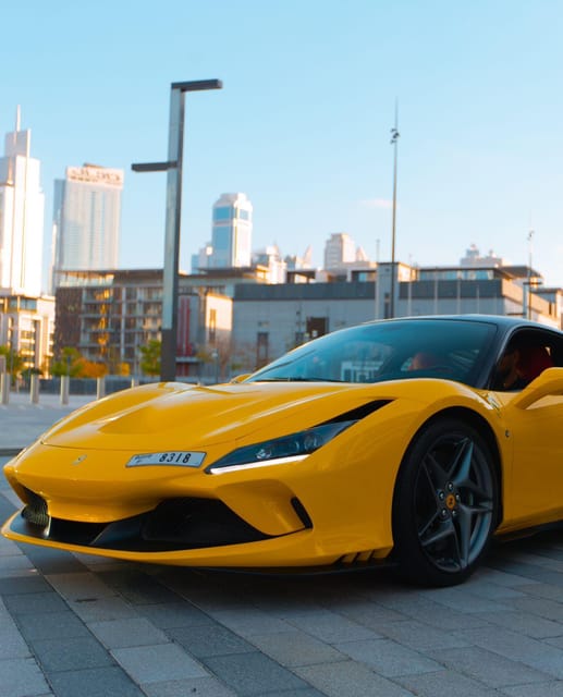 Dubai: Ferrari F8 Tributo 2022 One Day Self Drive | GetYourGuide