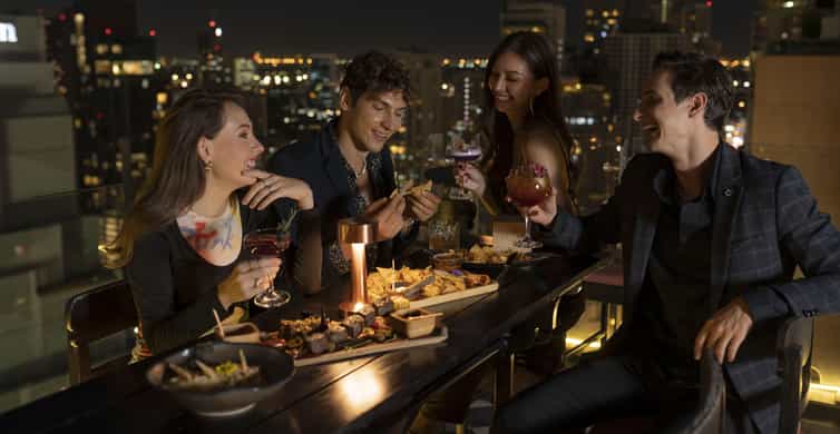 Bangkok: Mojjo Rooftop Lounge & Bar Food & Beverage Package | GetYourGuide