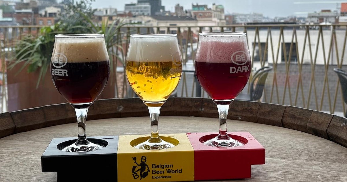 Brussels: Rooftop Ticket with Belgian Beer Tasting | GetYourGuide