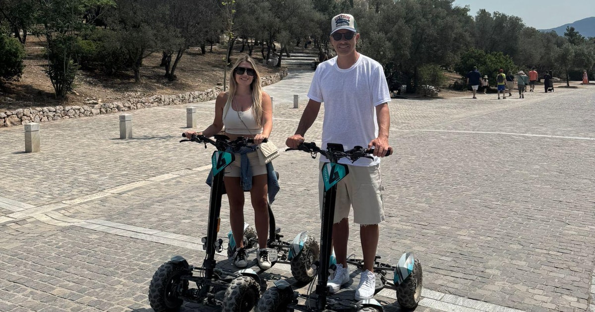 Best of Athens Electric Four-Wheel Scooter Tour | GetYourGuide