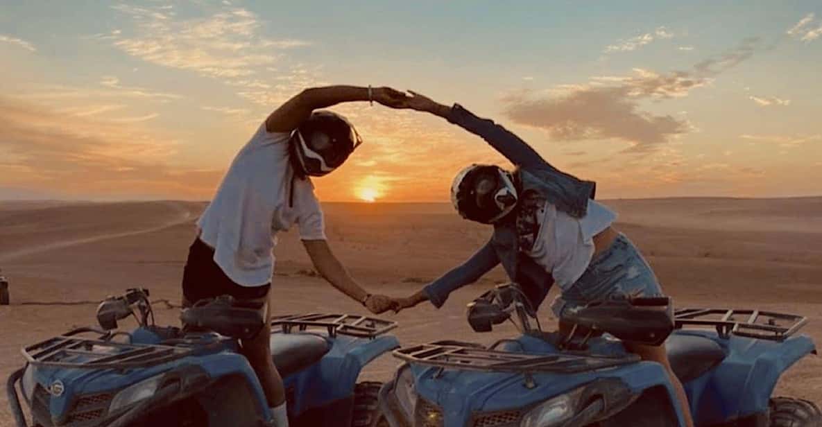Agafay Desert Camel Ride and Quad Biking & Dinner with Show | GetYourGuide
