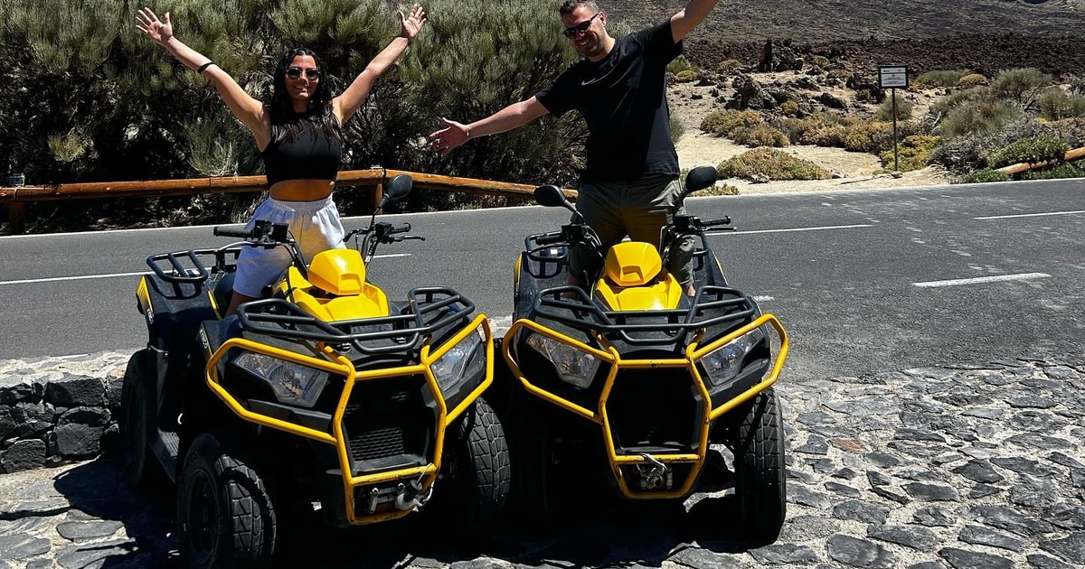 Tenerife: Teide Quad Trip (day/sunset) with a drink | GetYourGuide