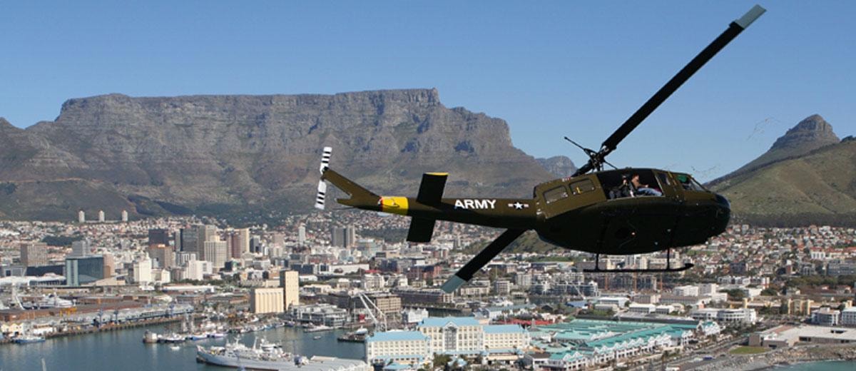 Le Cap : l'ultime tour en hélicoptère de l'armée de combat | GetYourGuide