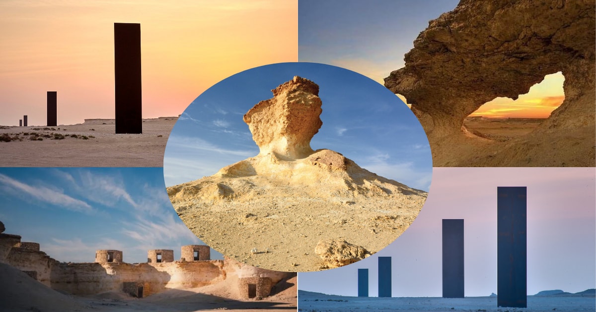 Doha: West Qatar Richard Serra Sculpture,Rock Formation Tour | GetYourGuide