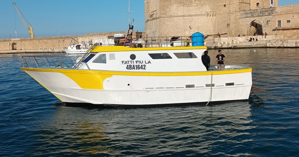 Rejs wycieczkowy i wyprawa wędkarska w Monopoli i Polignano a mare ...